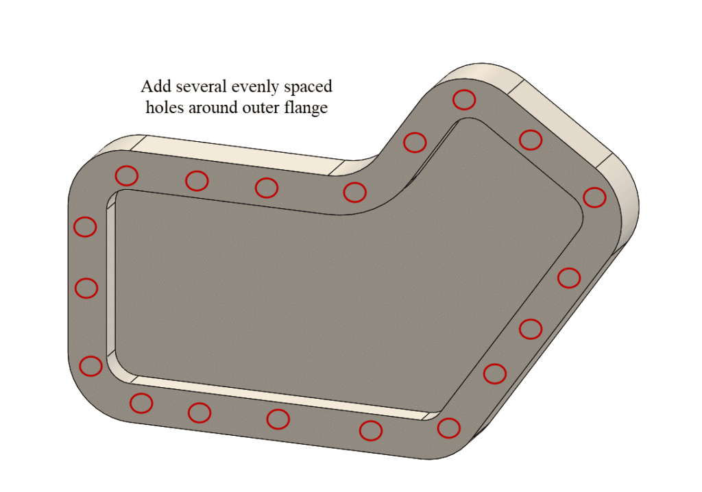 SOLIDWORKS: Hole Pattern Spacing With Equations