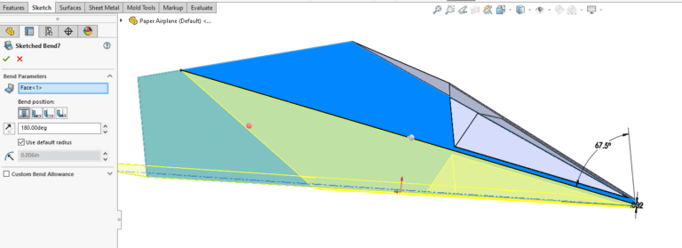 SOLIDWORKS Design Challenge: Making a Paper Airplane - Computer Aided ...