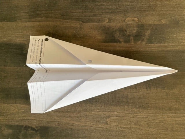 SOLIDWORKS Design Challenge: Making a Paper Airplane - Computer Aided ...